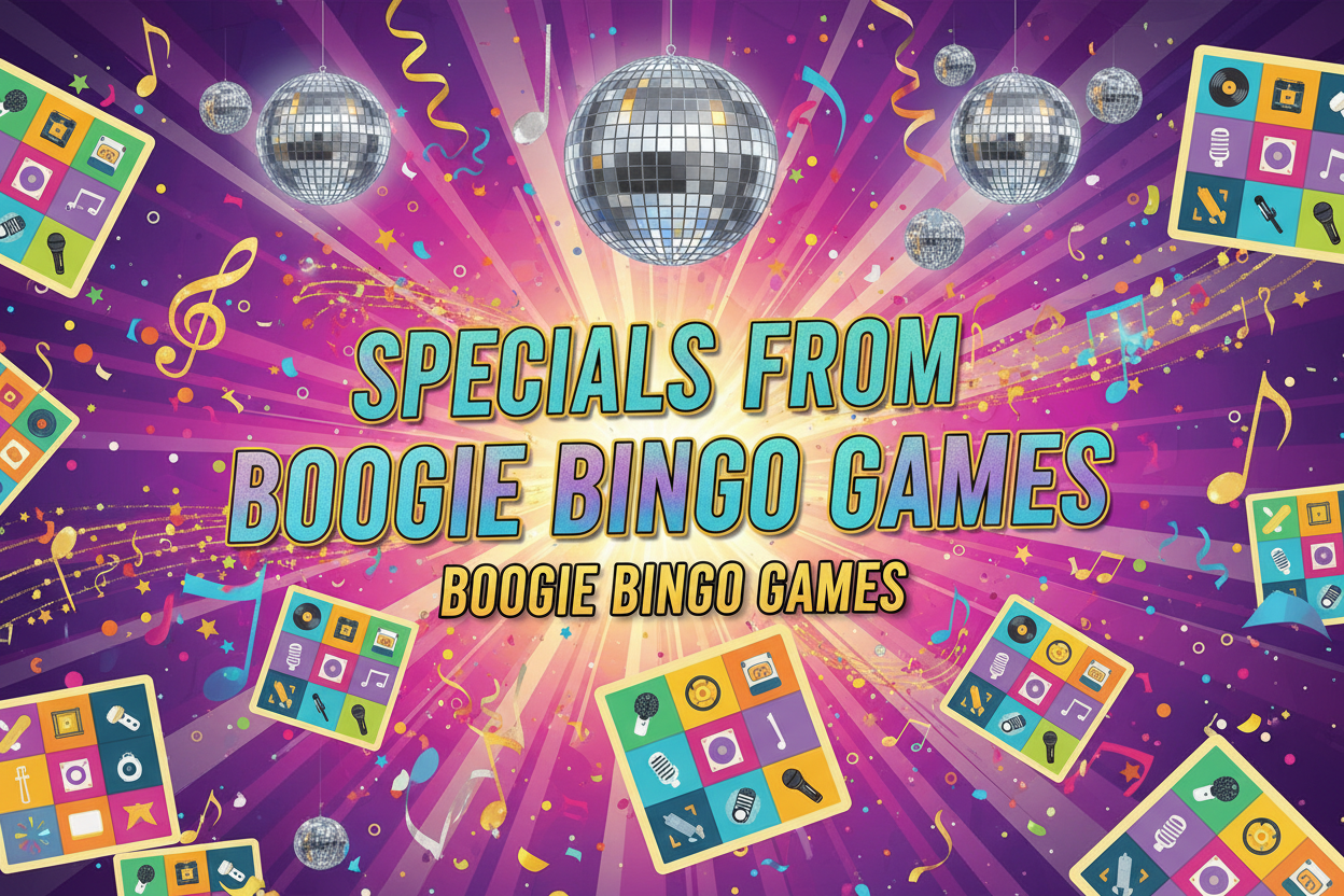 Special Offers On Music Bingo Games - Custom Packs & Deals | Boogie ...
