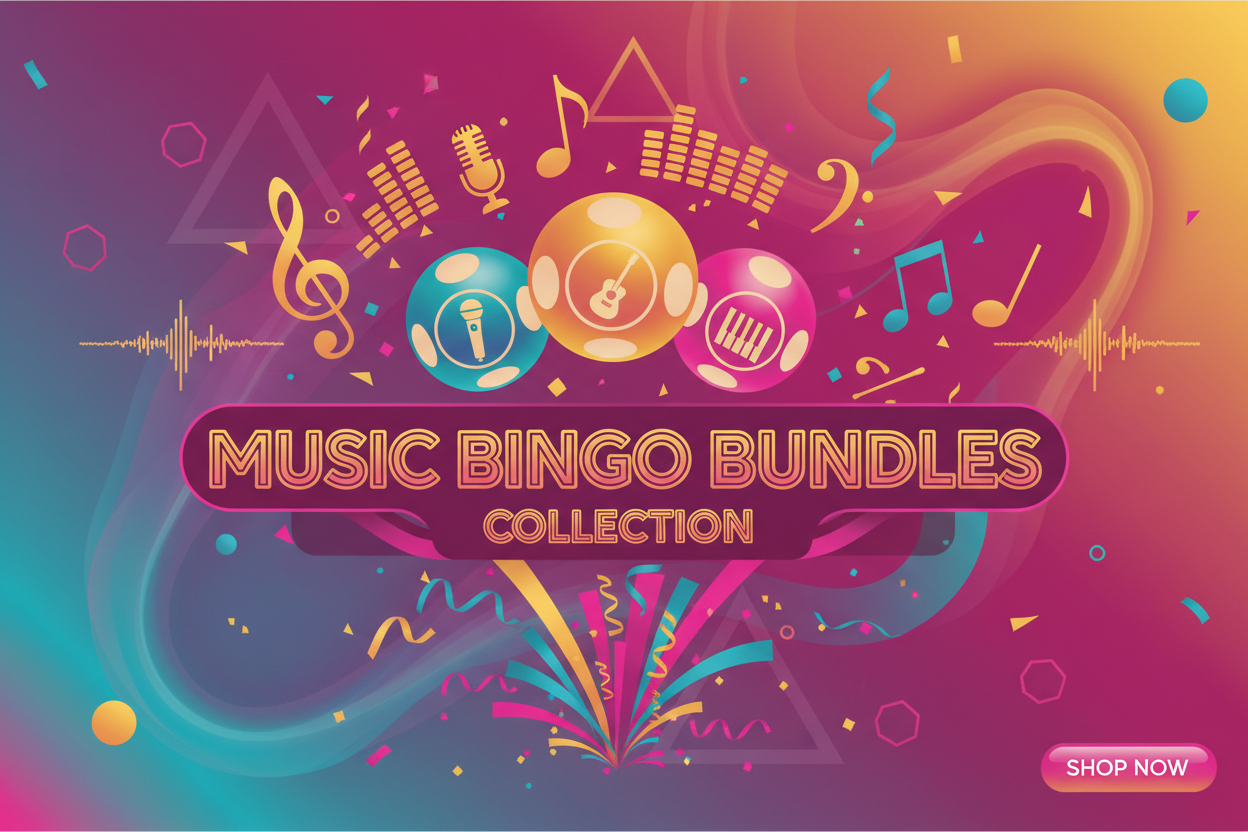 Music Bingo Bundle Deals - Save Up To 30% on Party Games | Boogie Bingo ...