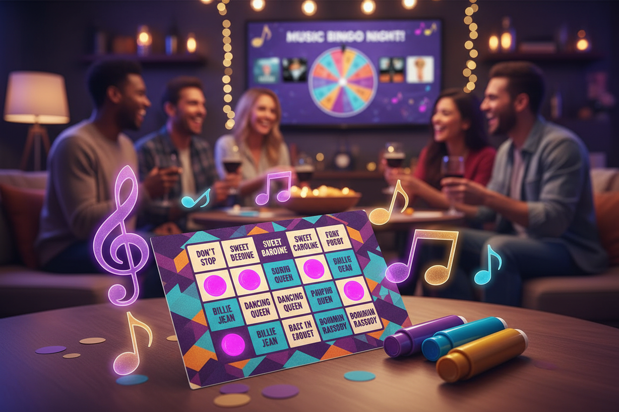 How to Play Music Bingo: Complete Beginner's Guide & Rules – Boogie ...
