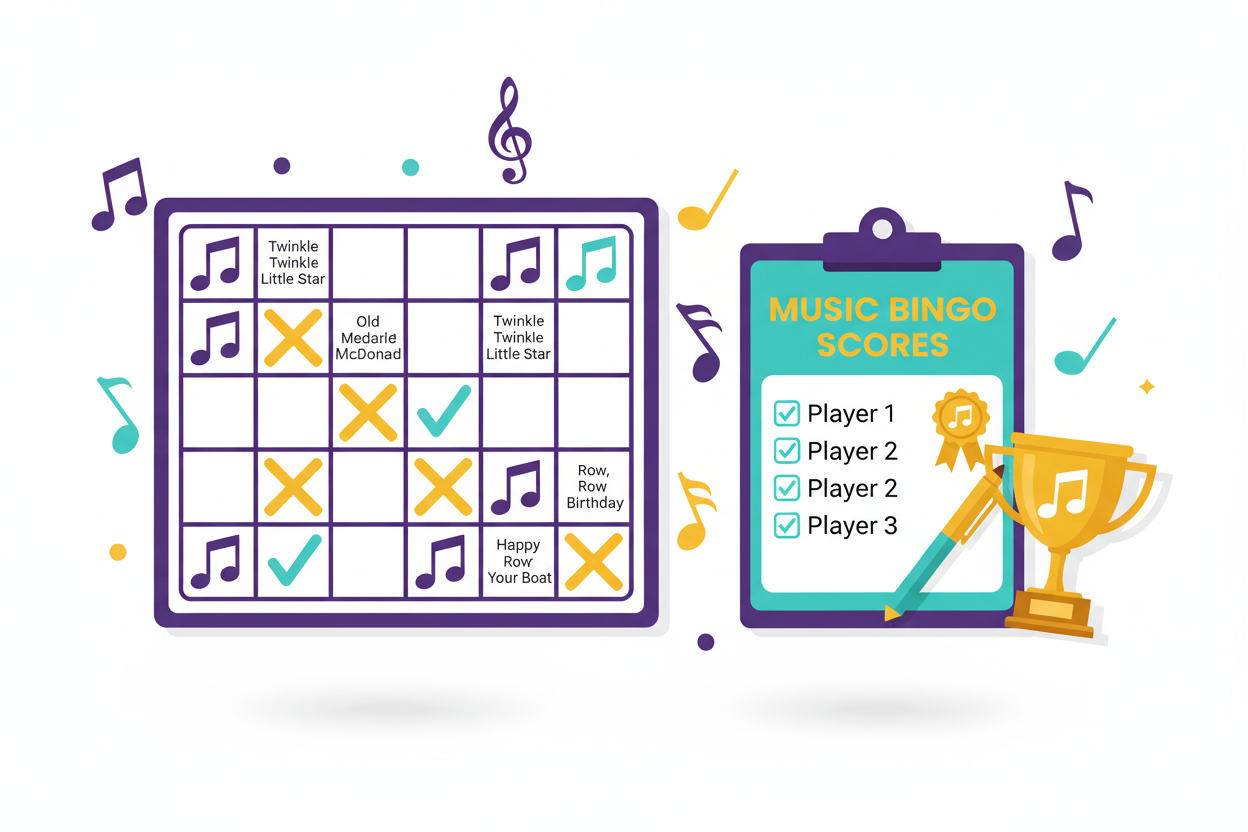 How to Score and Track Winners in Music Bingo Games – Boogie Bingo Games