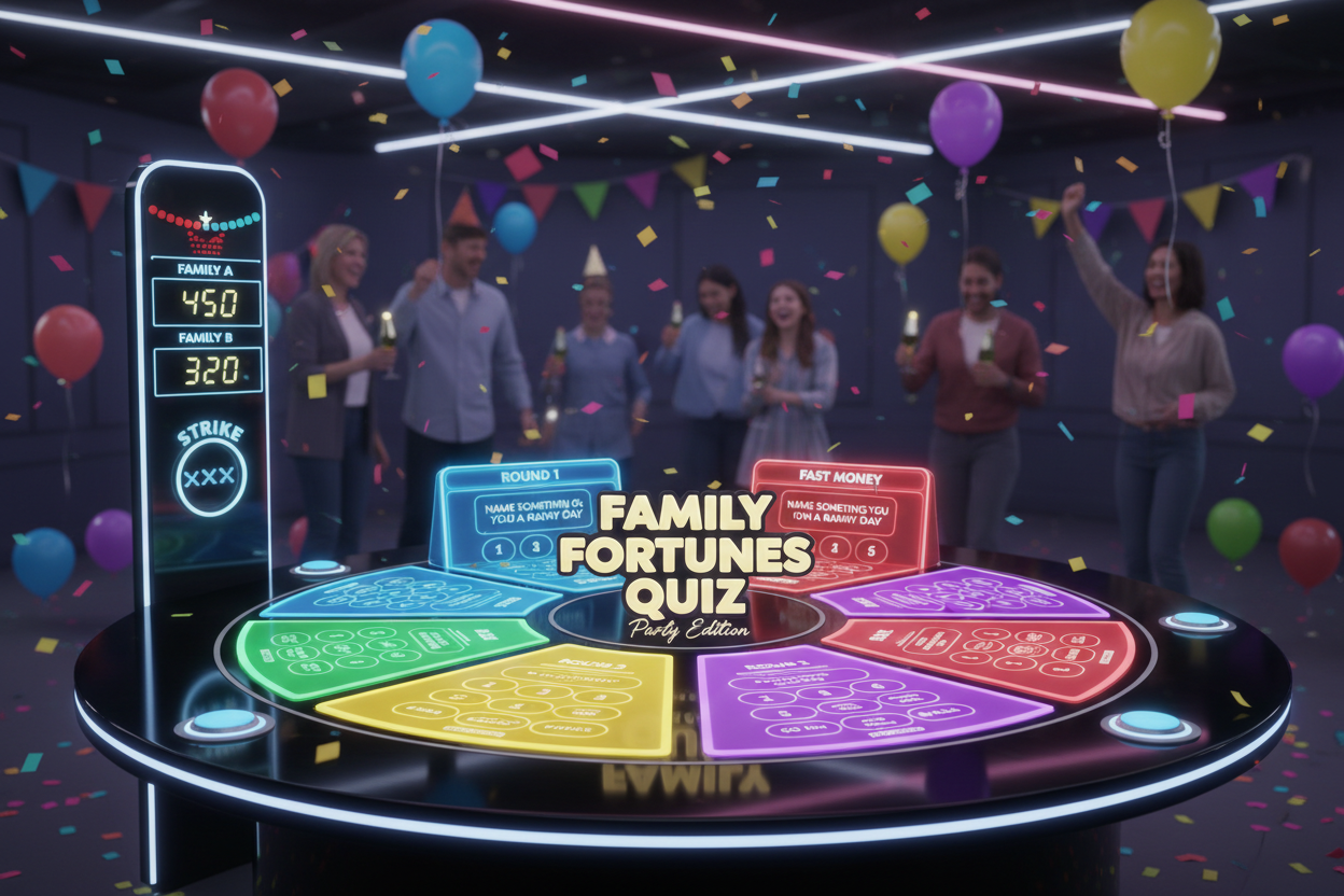 Family Fortunes Questions And Answers - Printable Game Packs | Boogie ...