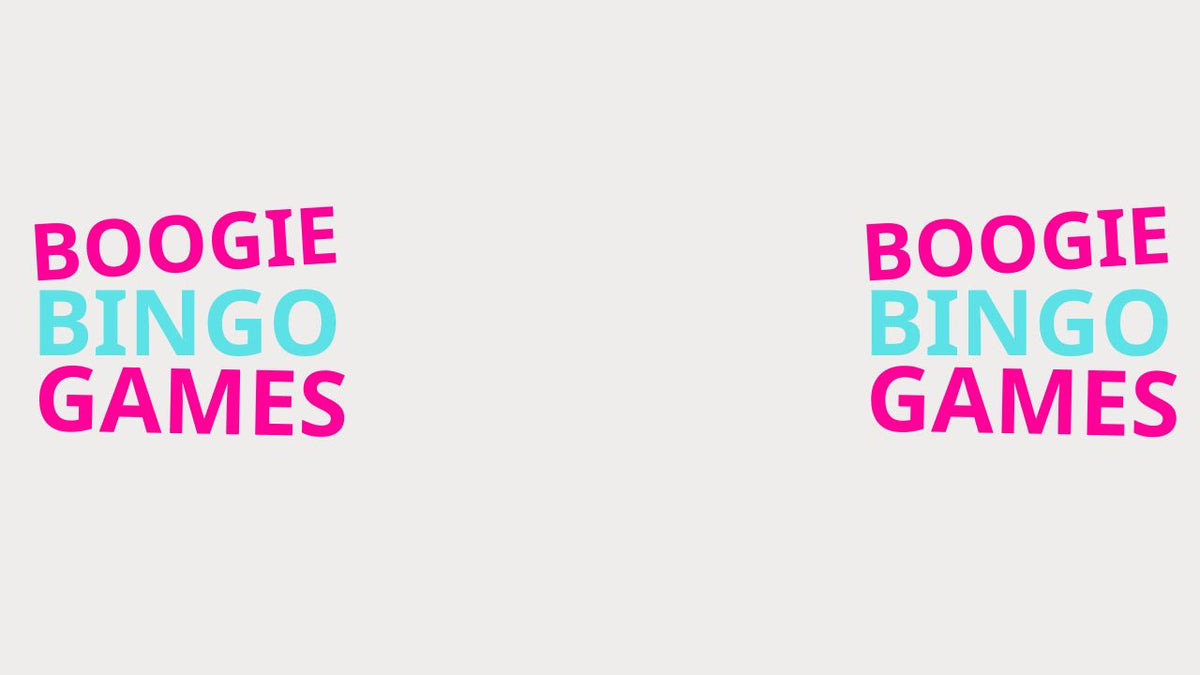 Boogie Bingo Games | Music Bingo Tickets | Customised Music Bingo